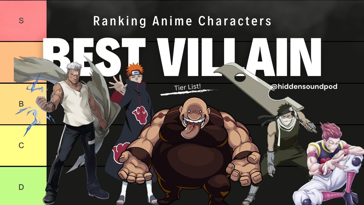 Ranking the Best Anime Villains - Hidden Sound Pod Clip - YouTube