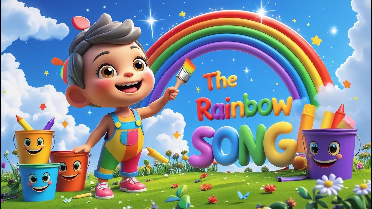 🌈 The Rainbow Song | Learn Colors Through Music & Fun! | Super Kids ...
