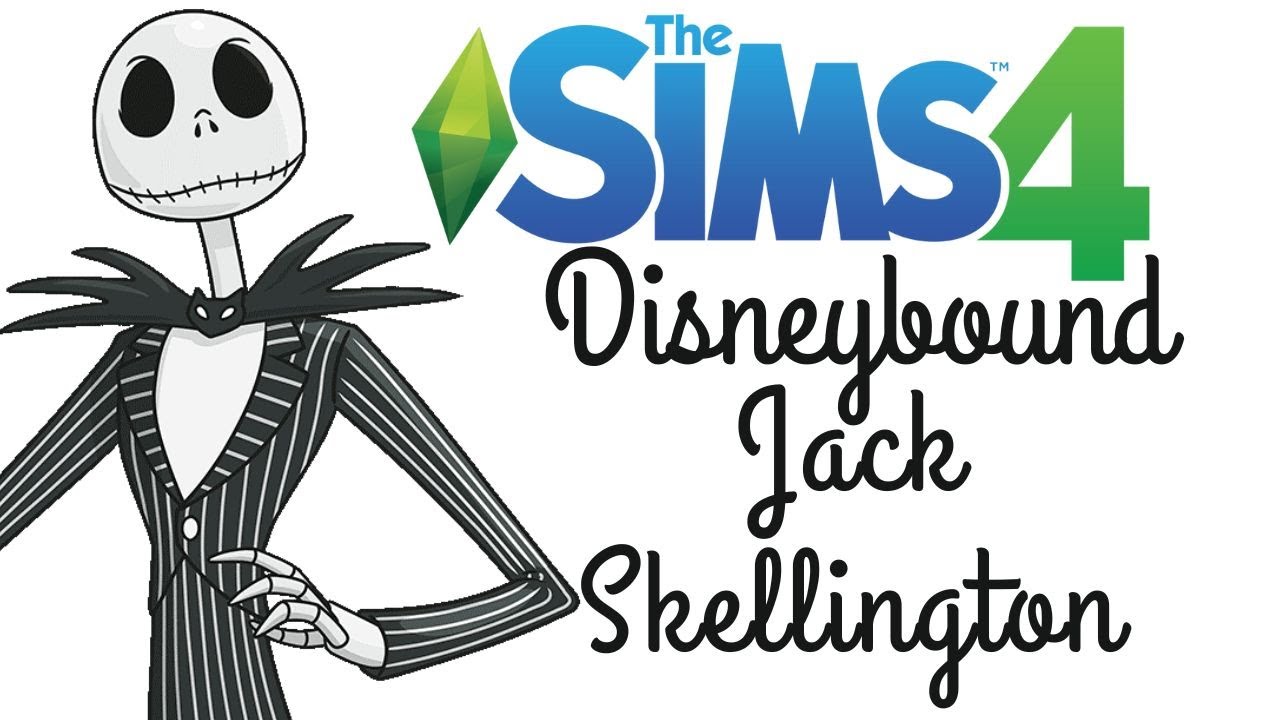 Disneybound Jack Skellington | Sims 4 Create-A-Sim Challenge - YouTube