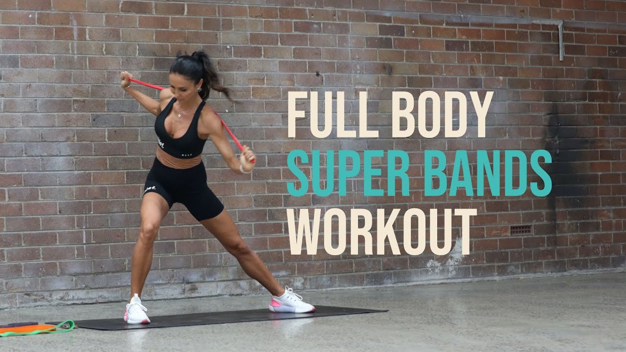 15 Min Workout: Full Body Super Bands - YouTube