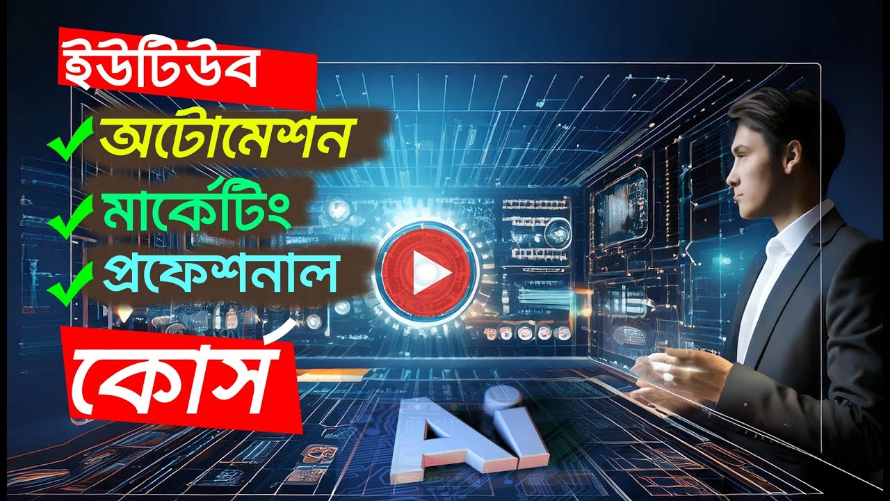 ইউটিউবার প্রফেশনাল কোর্স – YouTuber Professional Automation Course ...