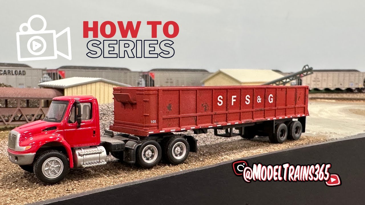 How to use Vallejo Rust & Chipping Effects! Weathering a Gravel Trailer - YouTube