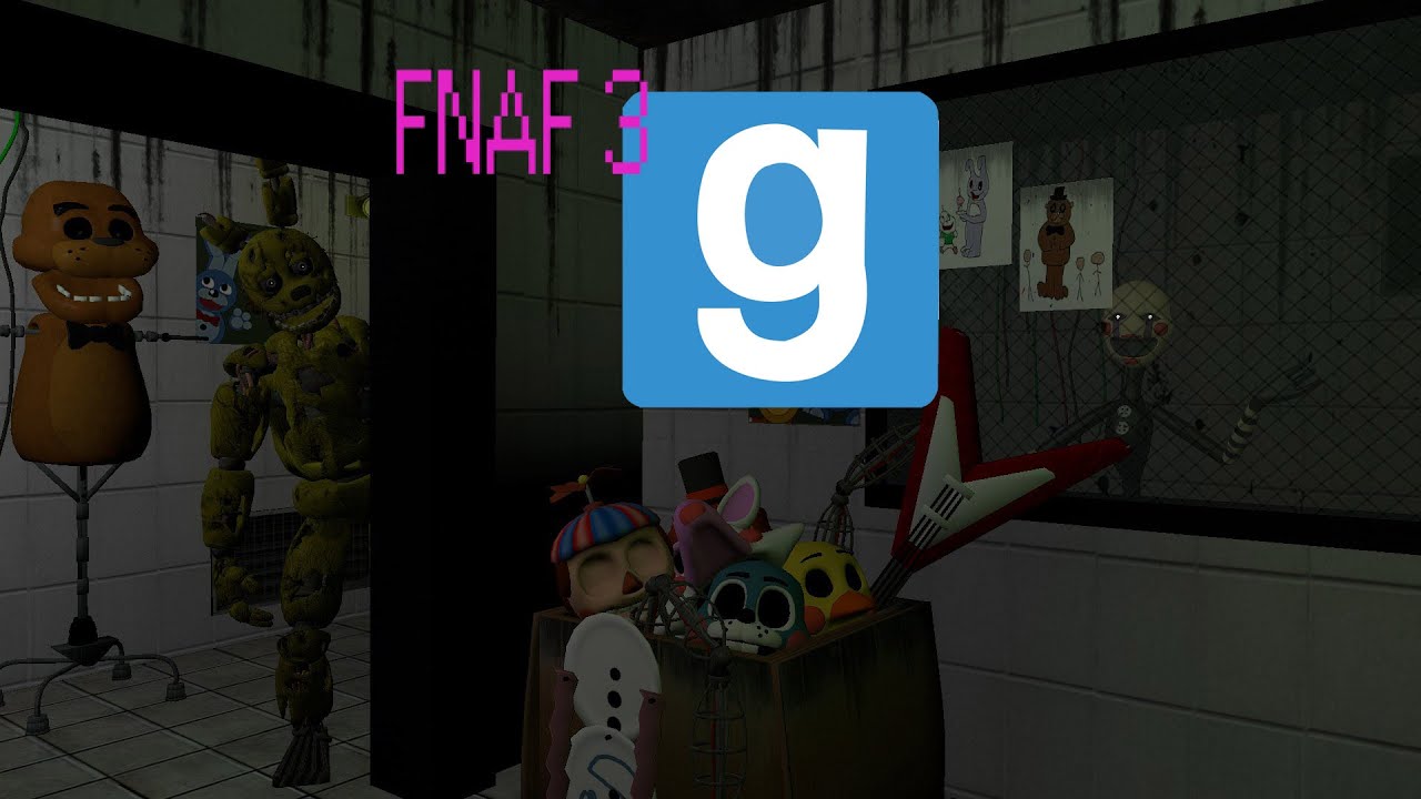 FNaF 3 in Gmod - YouTube