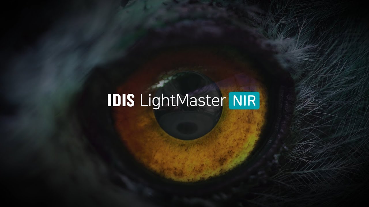 IDIS LightMaster NIR Camera - YouTube