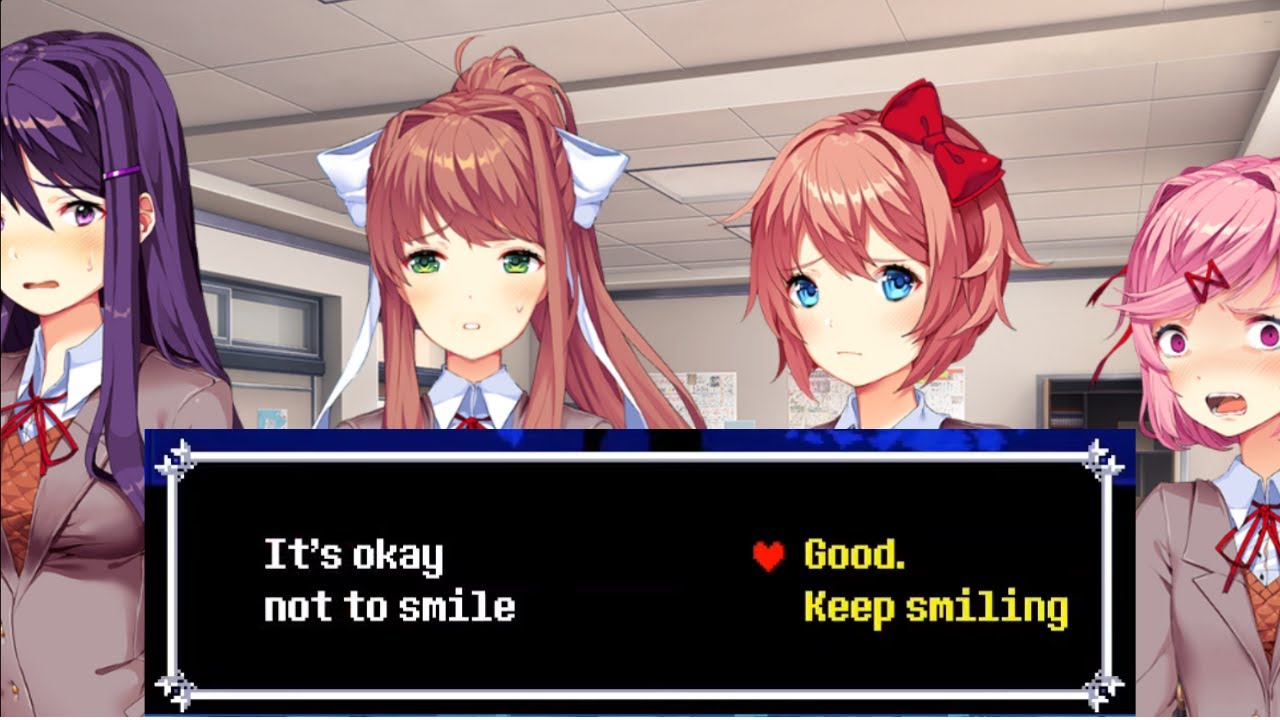 Reciting Poems in Doki Doki Literature Club (feat. @realunify) - YouTube
