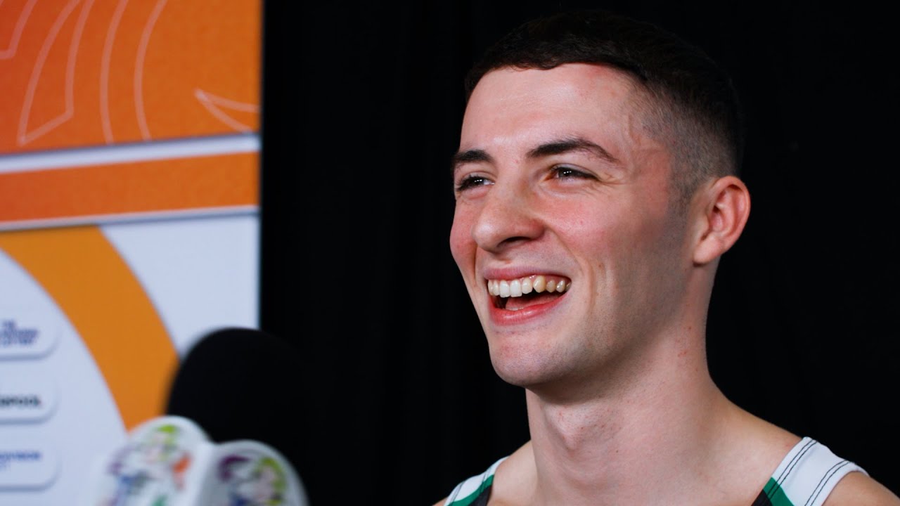 Rhys McClenaghan (IRL) - Interview - 2022 World Championships - Podium ...