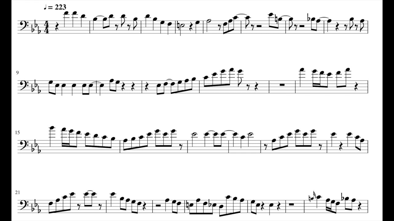 Curtis Fuller "Circus" Trombone Solo Transcription - YouTube