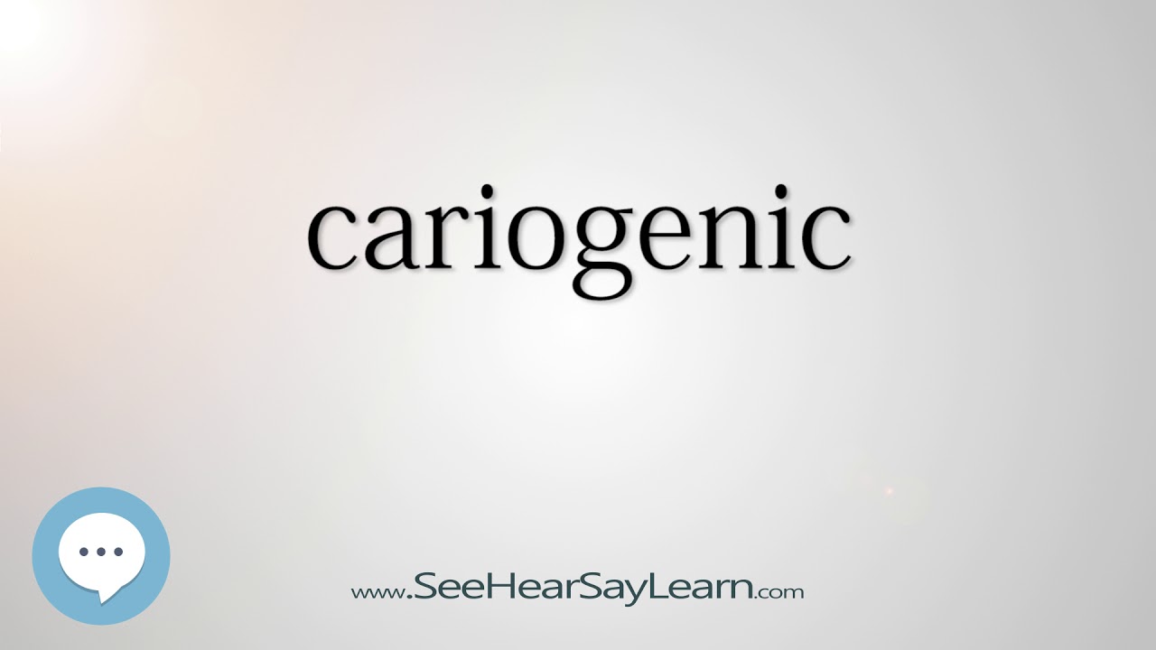 cariogenic - Smart & Obscure English Words Defined 🗣🔊 - YouTube