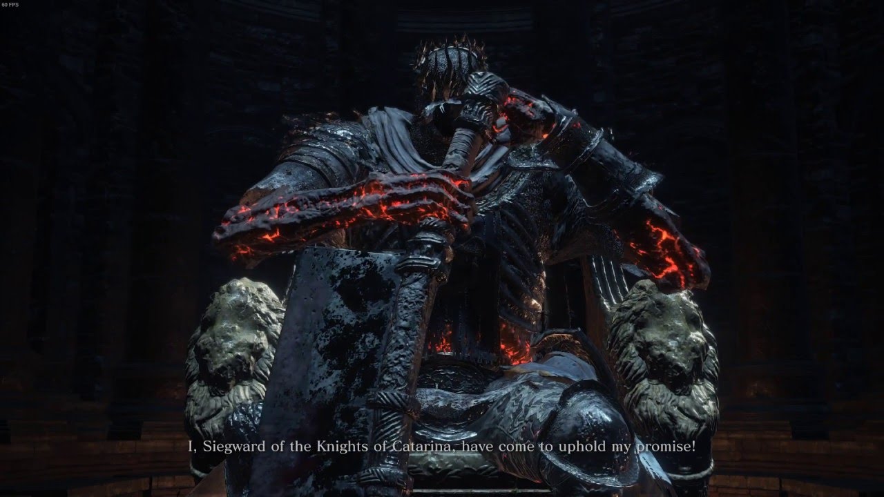 Dark Souls III | Storm Ruler Training on Yhorm - YouTube