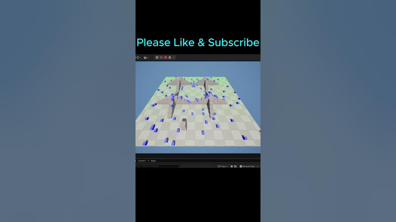 Path Finding System in Unreal Engine #shorts - YouTube