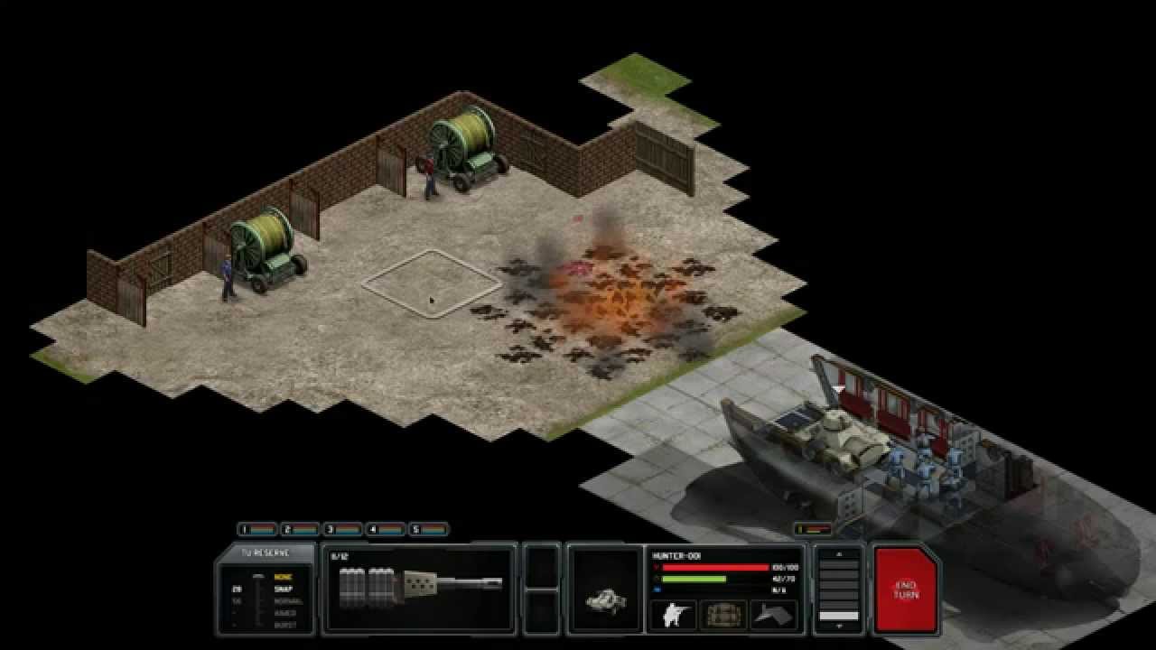 Xenonauts Hunter Laser cannon kill - YouTube