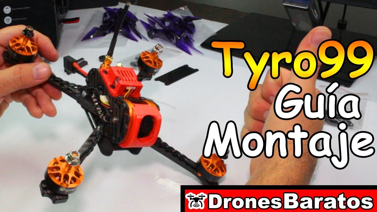 Vídeo como Montar tu primer drone de carreras : Eachine Tyro99 - YouTube