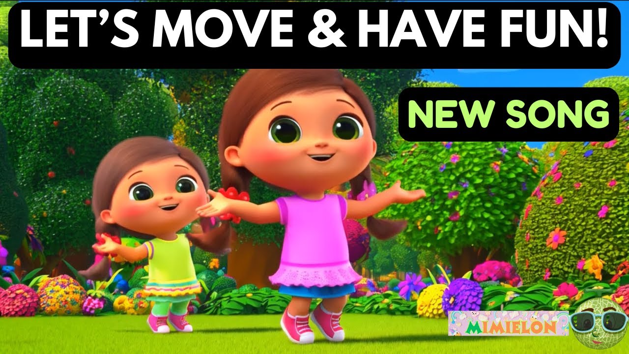 Get Up & Move! 🎶💪 A Fun Action Song for Kids! - YouTube