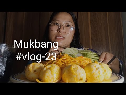 Mukbang!!!Five eggs and Noodle!!!Vlog-23!!!RkR Ramila!!! - YouTube