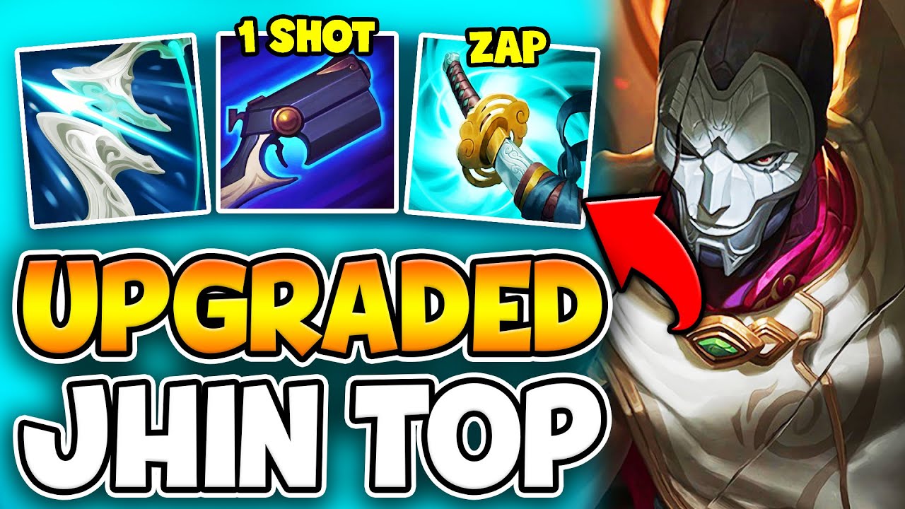 I Found and UPGRADED Jhin top build that kills you with one bullet (4TH SHOT BOOM!) - YouTube