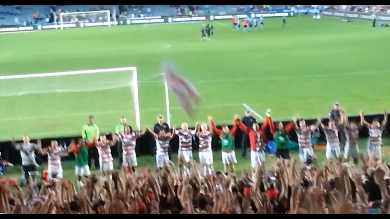 WSW/RBB vs SFC (15/12/2012) Final Seconds & Post-Match - YouTube