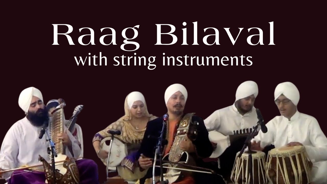 Raag Bilaval with string instruments - Kou Saman Nahi Raja - Prof ...