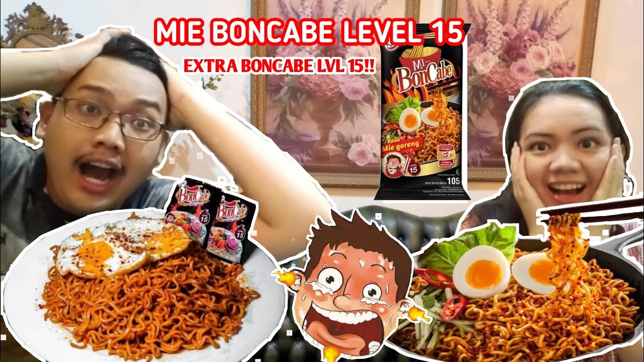 MIE BON CABE LEVEL 30 PARAH PEDASNYA!! BIKIN MUKA KITA AUTO MERAH ...
