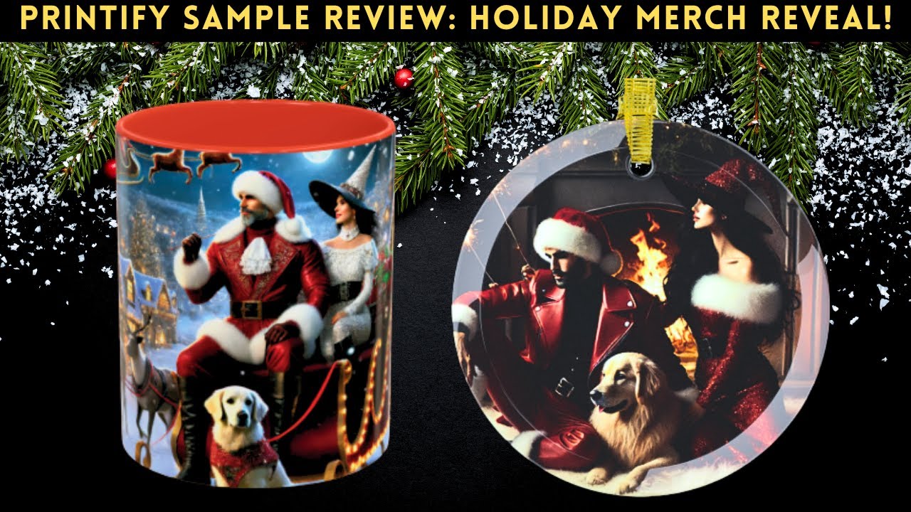 Printify Sample Review: My Holiday Merch Reveal, Samples & Behind the ...