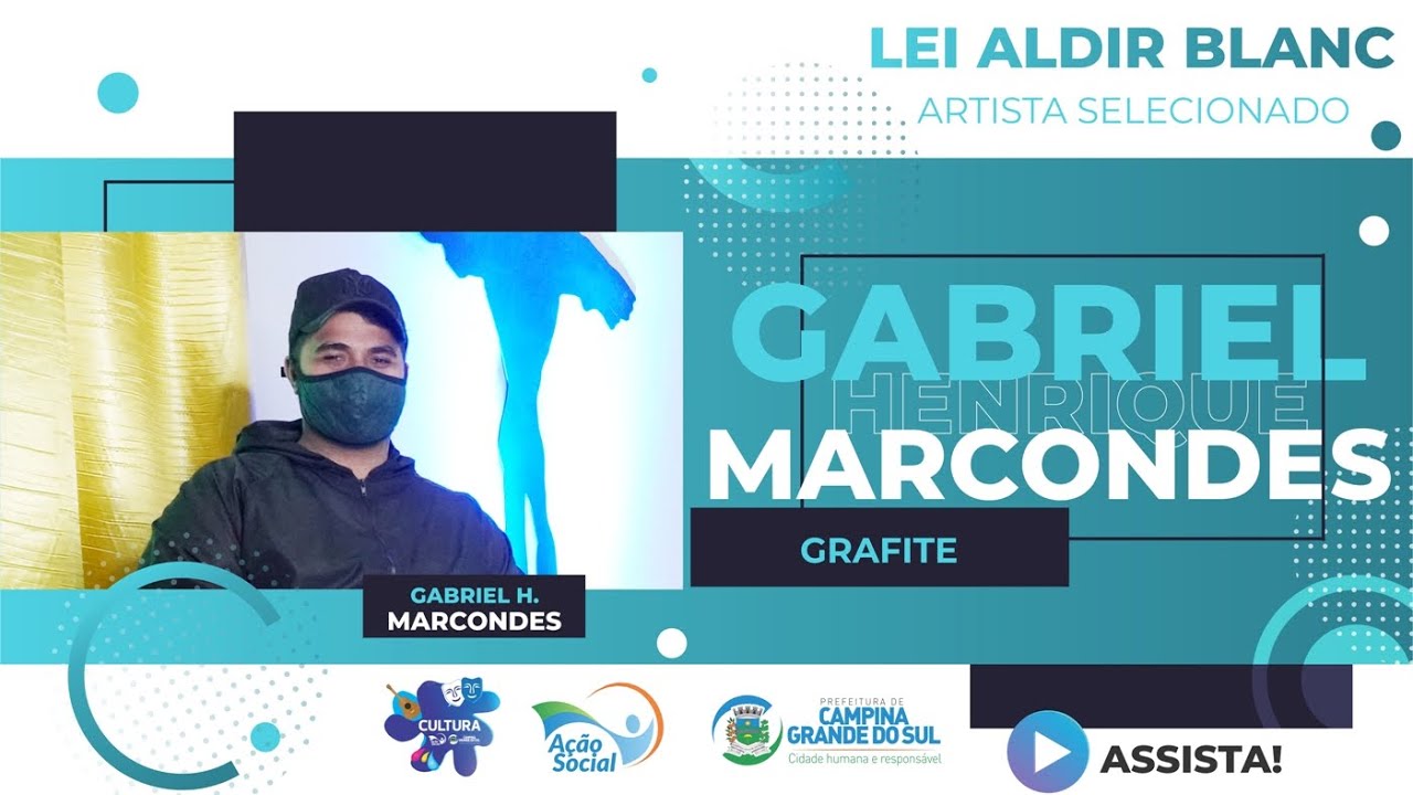 LEI ALDIR BLANC: GUSTAVO MARCONDES - YouTube