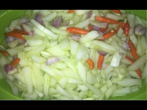 Acar timun sirup nanas