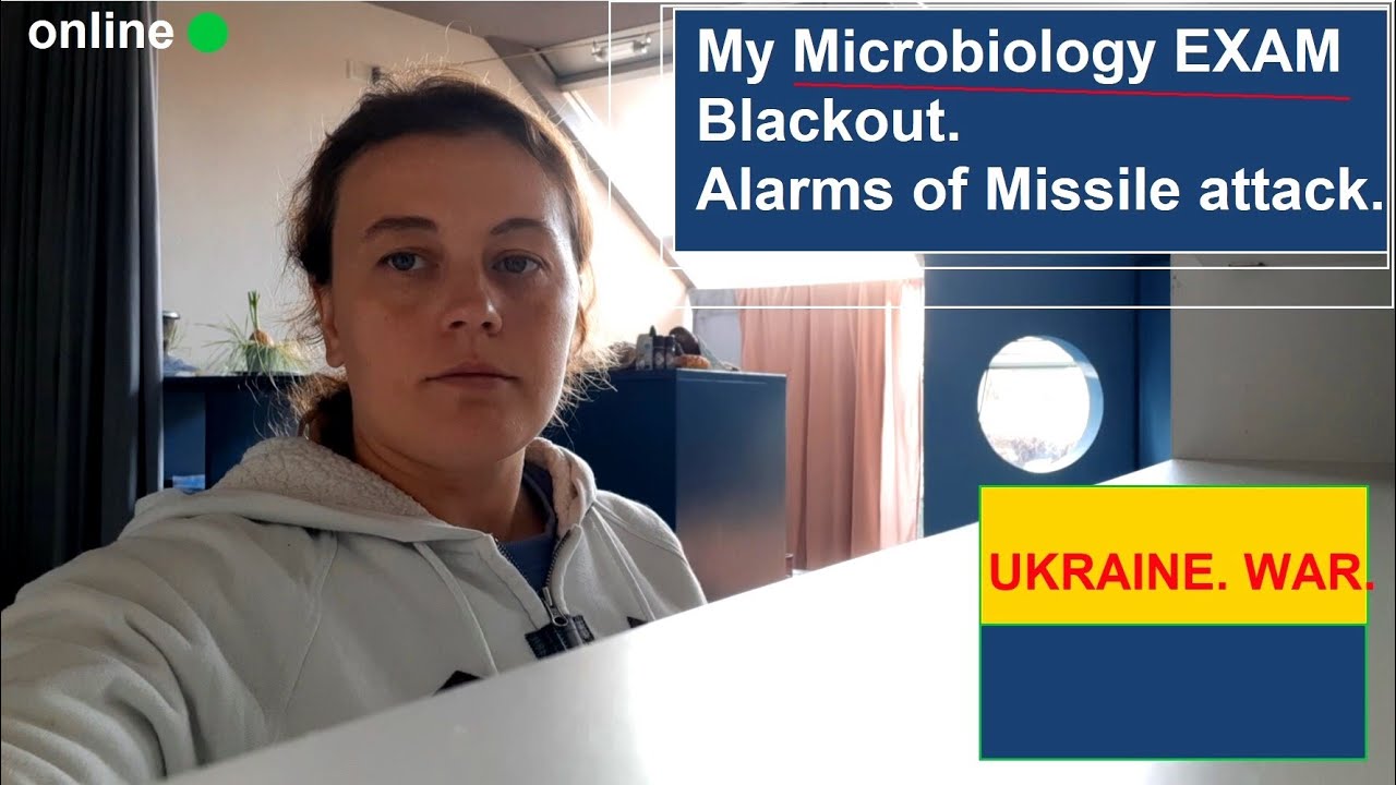 Medical exam online in Ukraine during blackouts - YouTube