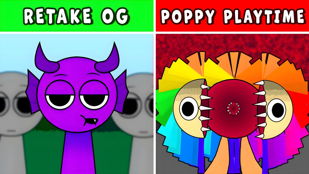 Incredibox Sprunki Retake but Poppy Playtime Retake Chapter 4 (BONUS ...