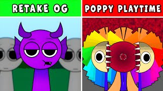 Incredibox Sprunki Retake But Poppy Playtime Retake Bonus Characters ...