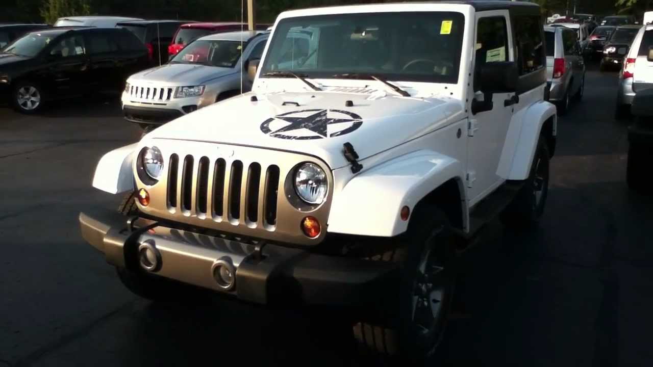 Craig Dennis' Exclusive Bright White Jeep Wrangler Freedom Edition ...