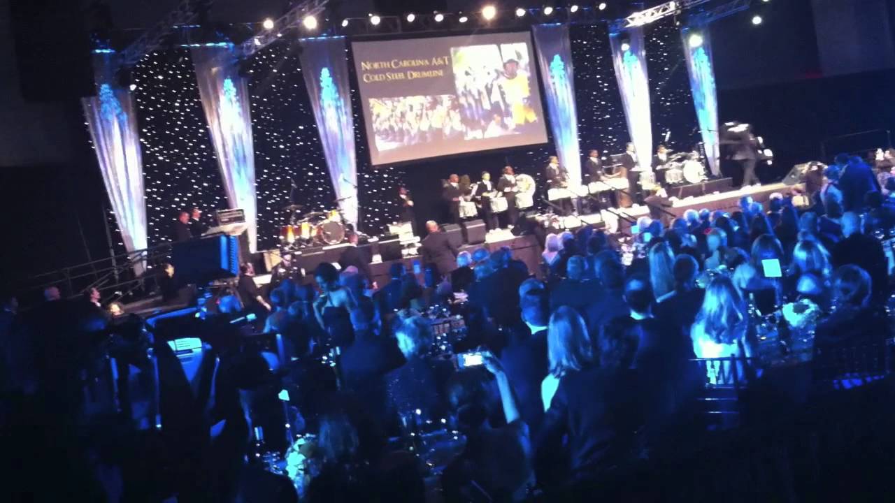 COLDSTEEL Drummers @ The North Carolina Governor's Inaugural Ball - YouTube