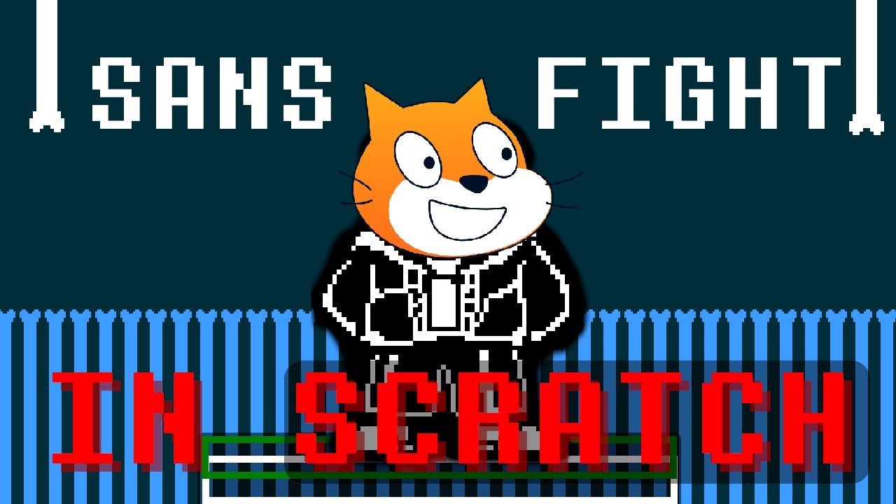 The Entire Sans Fight but made in SCRATCH - YouTube