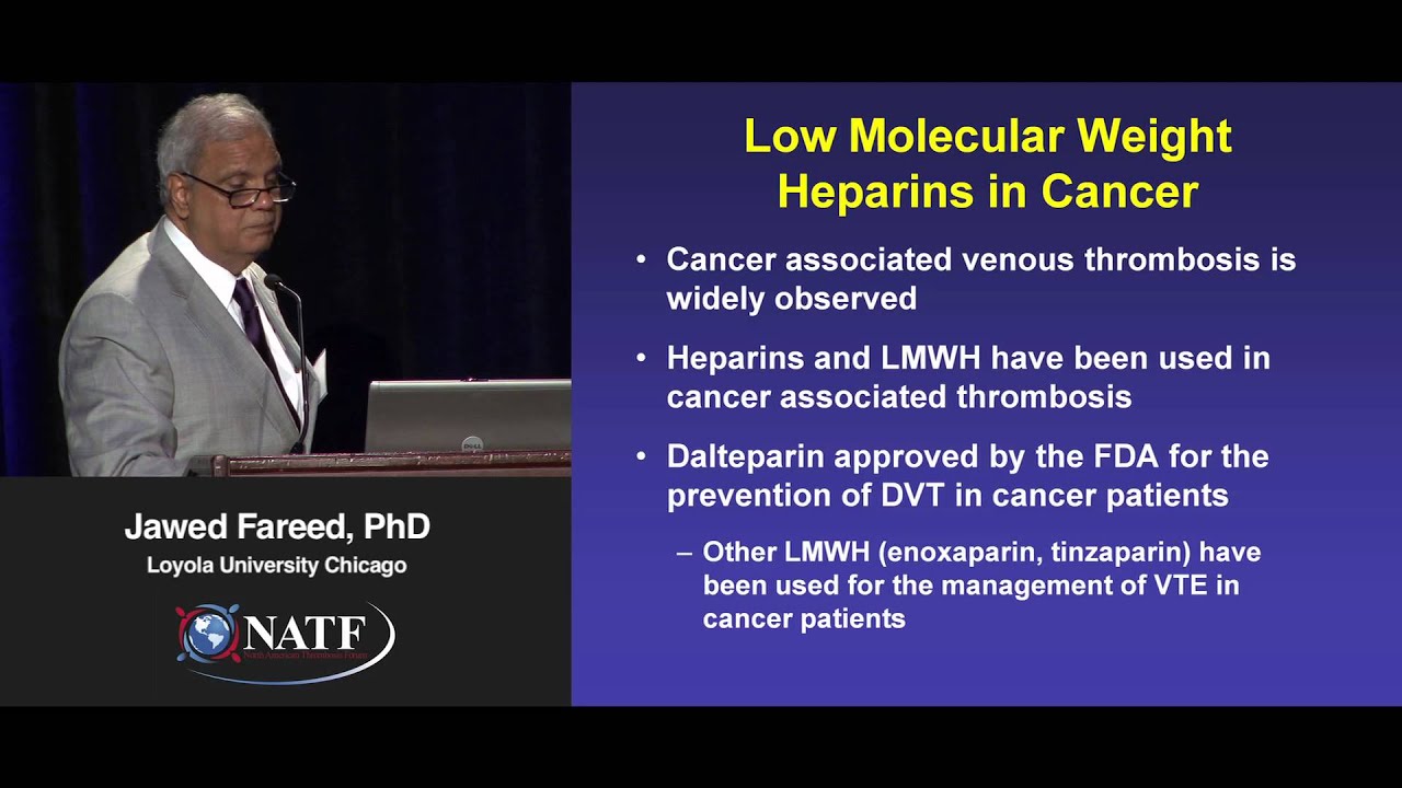 Low-Molecular Weight Heparins: 2012 Update | Jawed Fareed, PhD - YouTube