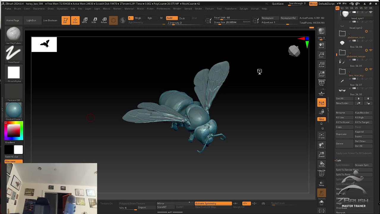 Insect Inspired Creature Design: Lets Talk Bees! – ZBrush 2024 - YouTube