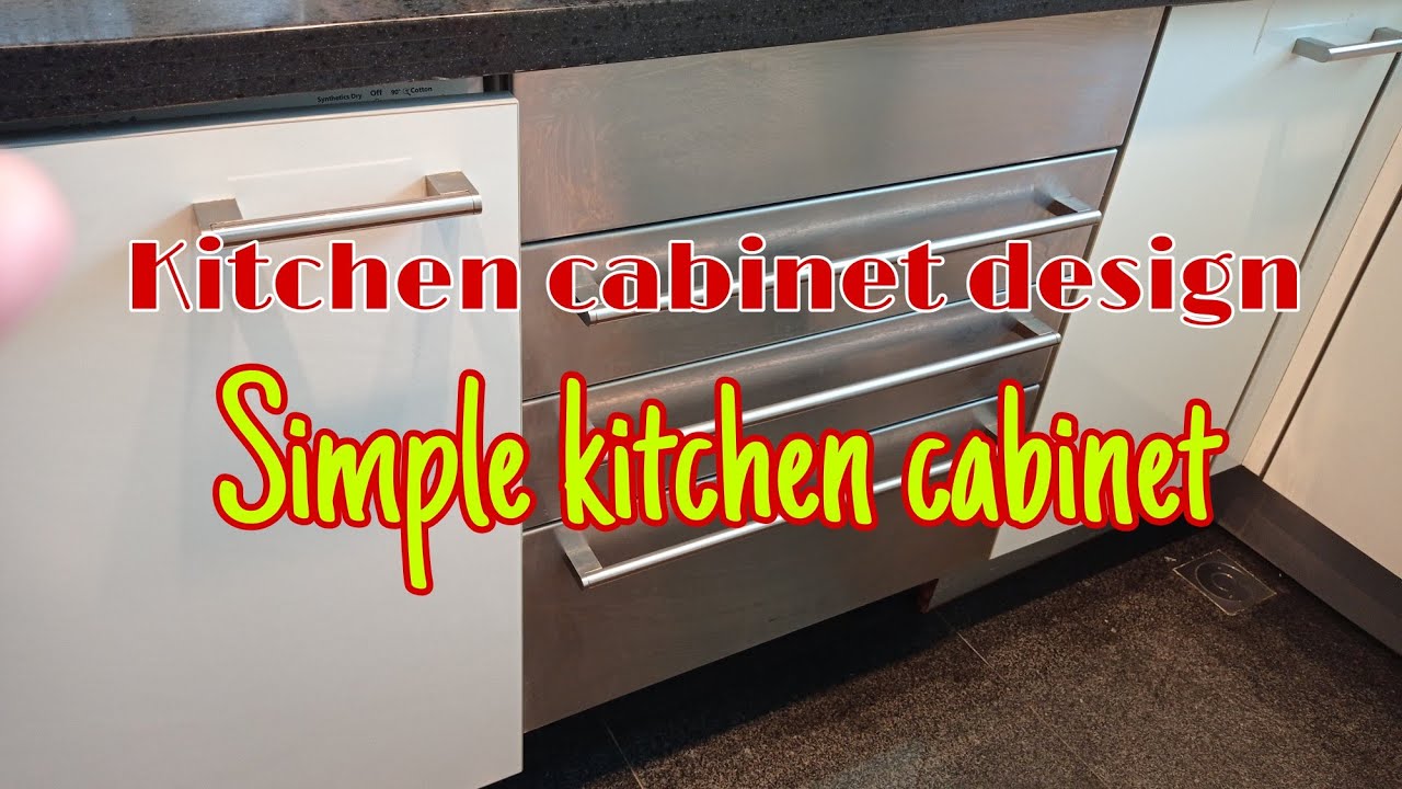 Kitchen Cabinet Design/Simple kitchen kabinet - YouTube