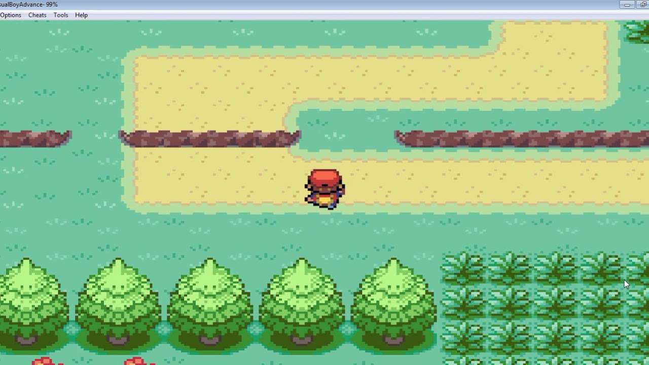 pokemon fire red walkthrough part-2 A new start - YouTube