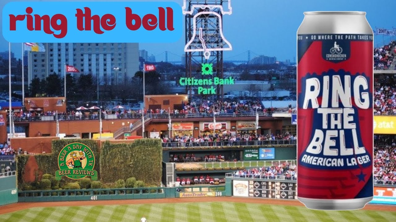 Ring the Bell American Lager, Conshohocken Brewing - YouTube
