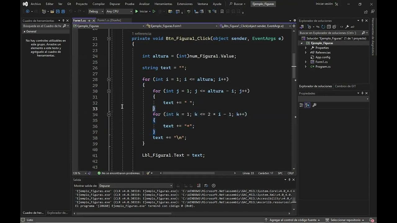 Ejemplo #5 Bucles Anidados - C# - YouTube