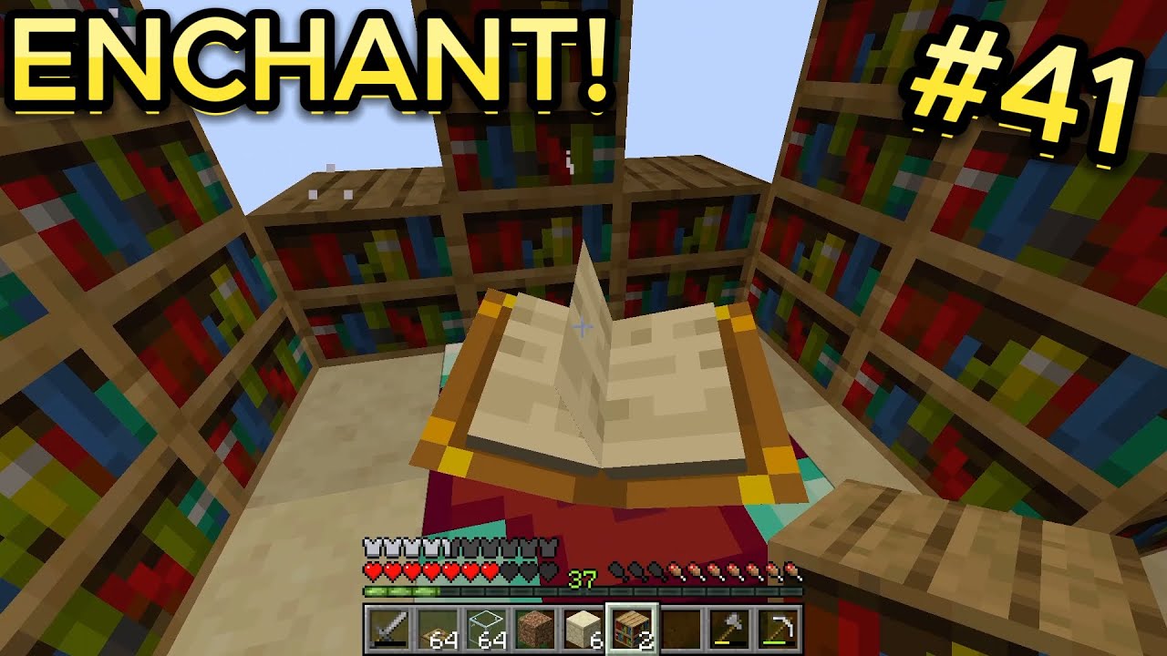 Minecraft #41 ENCHANT! - YouTube