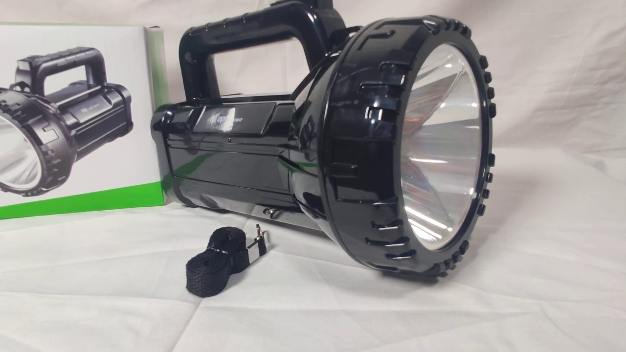 DP.LED 7045B Jumbo Led Laser 5 Watts Rechargeable Torch Torch (Black ...