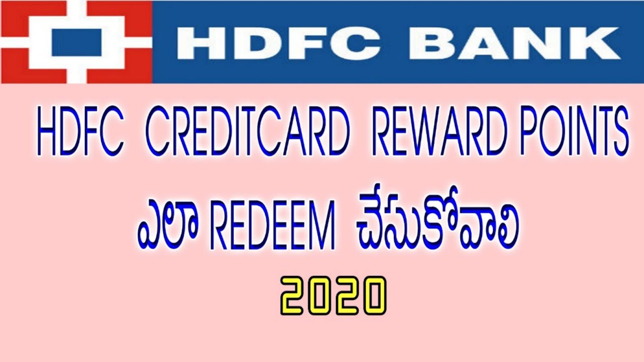 How To Redeem HDFC Credit Card Reward Points 2020 YouTube how-to-redeem-hdfc-credit-card-reward-points-2020-youtube