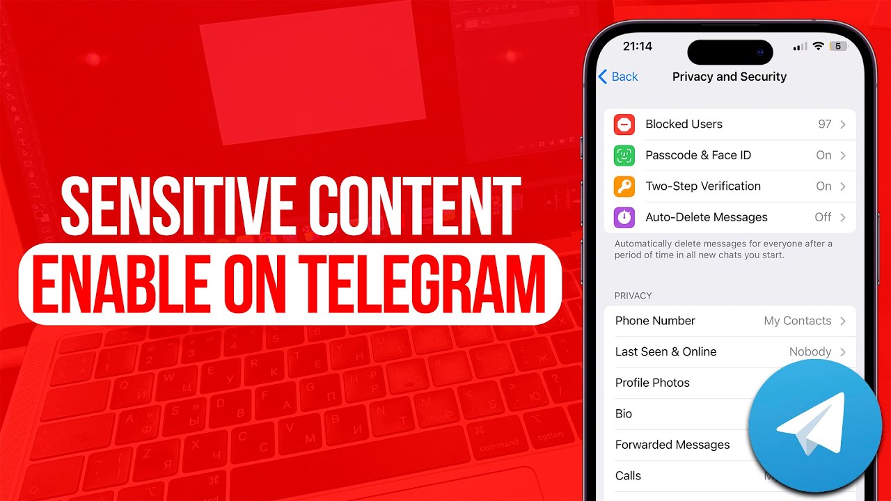 How to Enable Sensitive Content on Telegram | Full Guide - YouTube