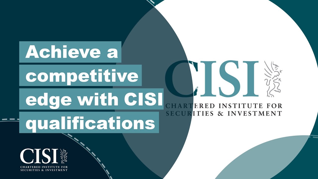 Achieve a competitive edge with CISI qualifications - YouTube
