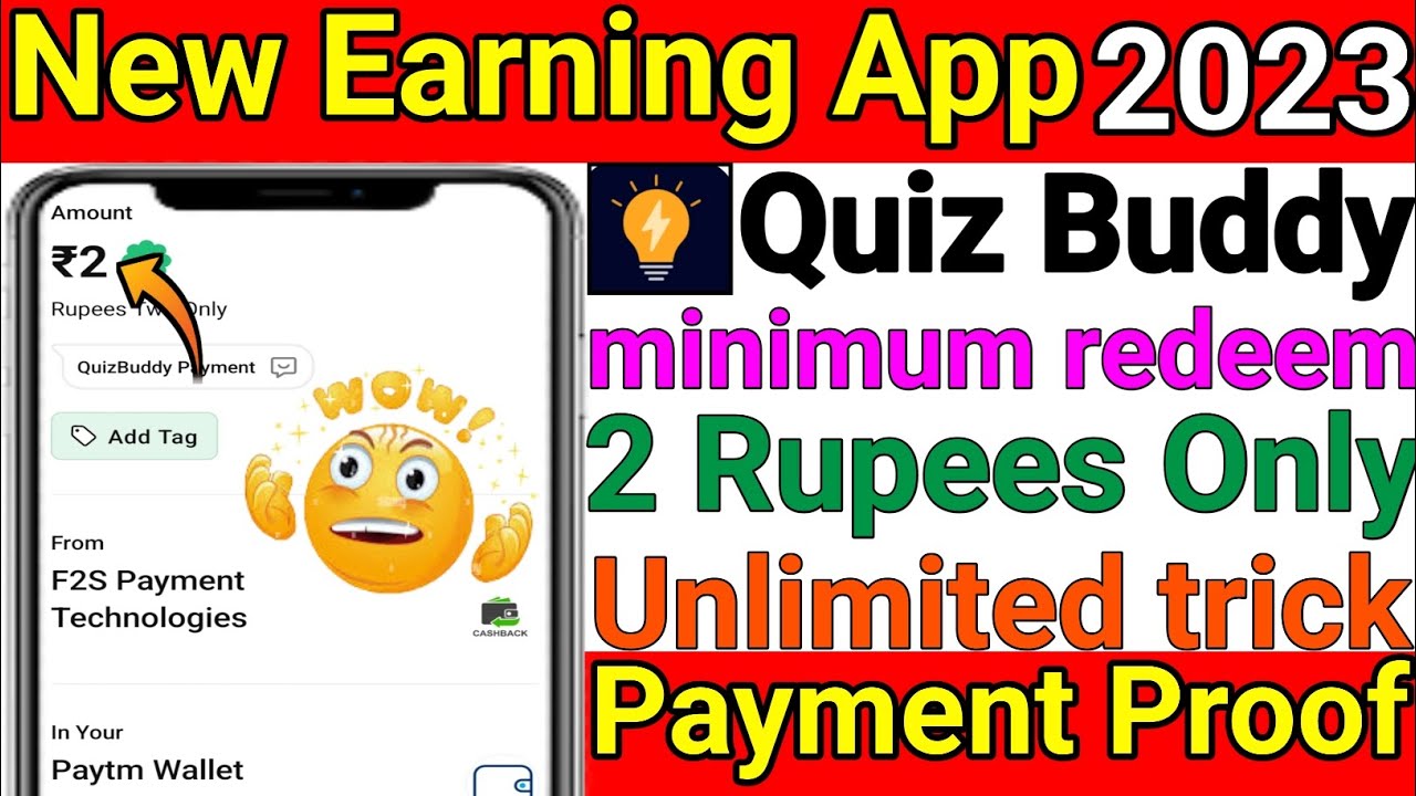 Quiz Buddy app se paise kaise kamaye | Quiz Buddy app payment proof ...