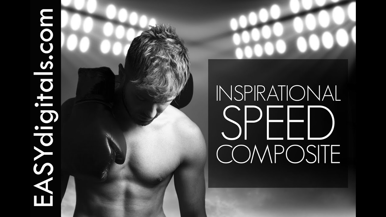 Photoshop Speed Composite Inspirational Poster - YouTube