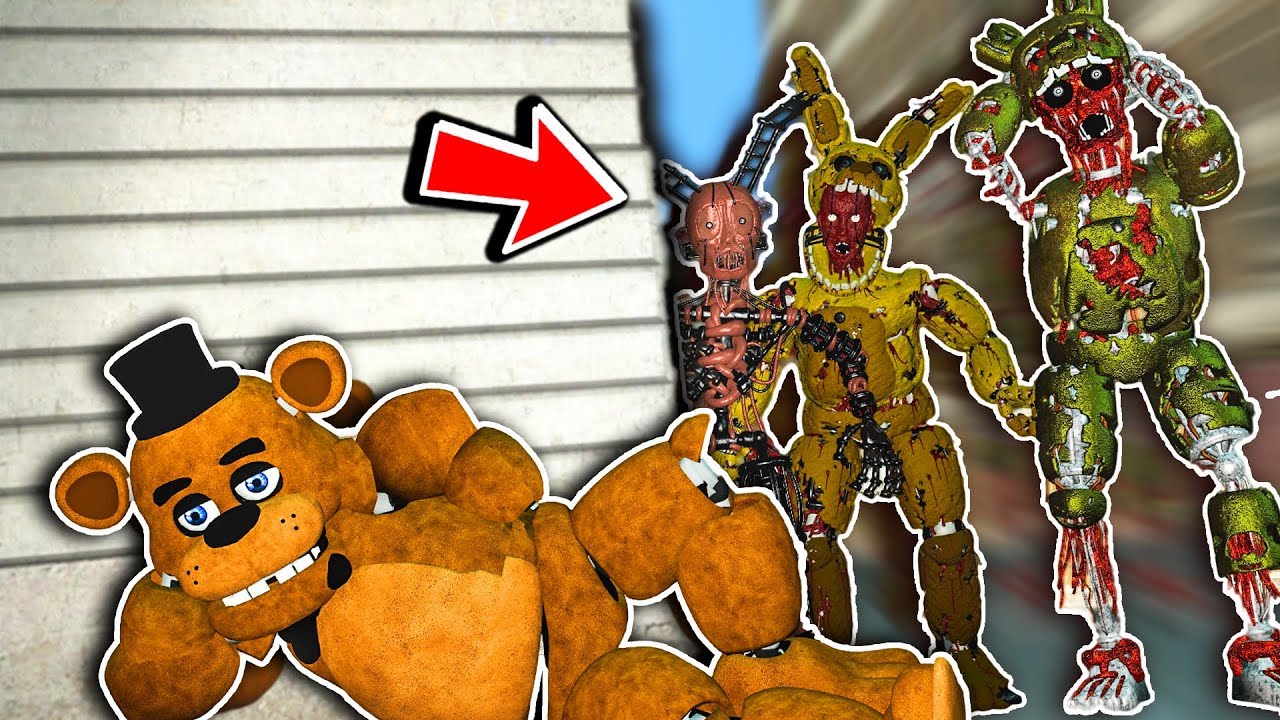 KILLER SPRINGTRAPS AFTER FREDDY! - Garry's Mod Gameplay - Five Nights ...