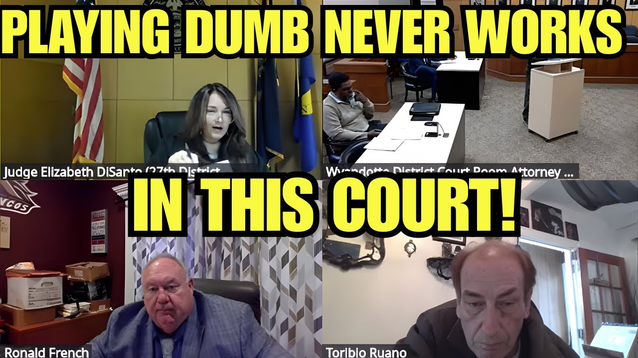 JUDGE DISANTO GETS PISSED WHEN HER COURT ORDERS ARE DISRESPECTED - YouTube