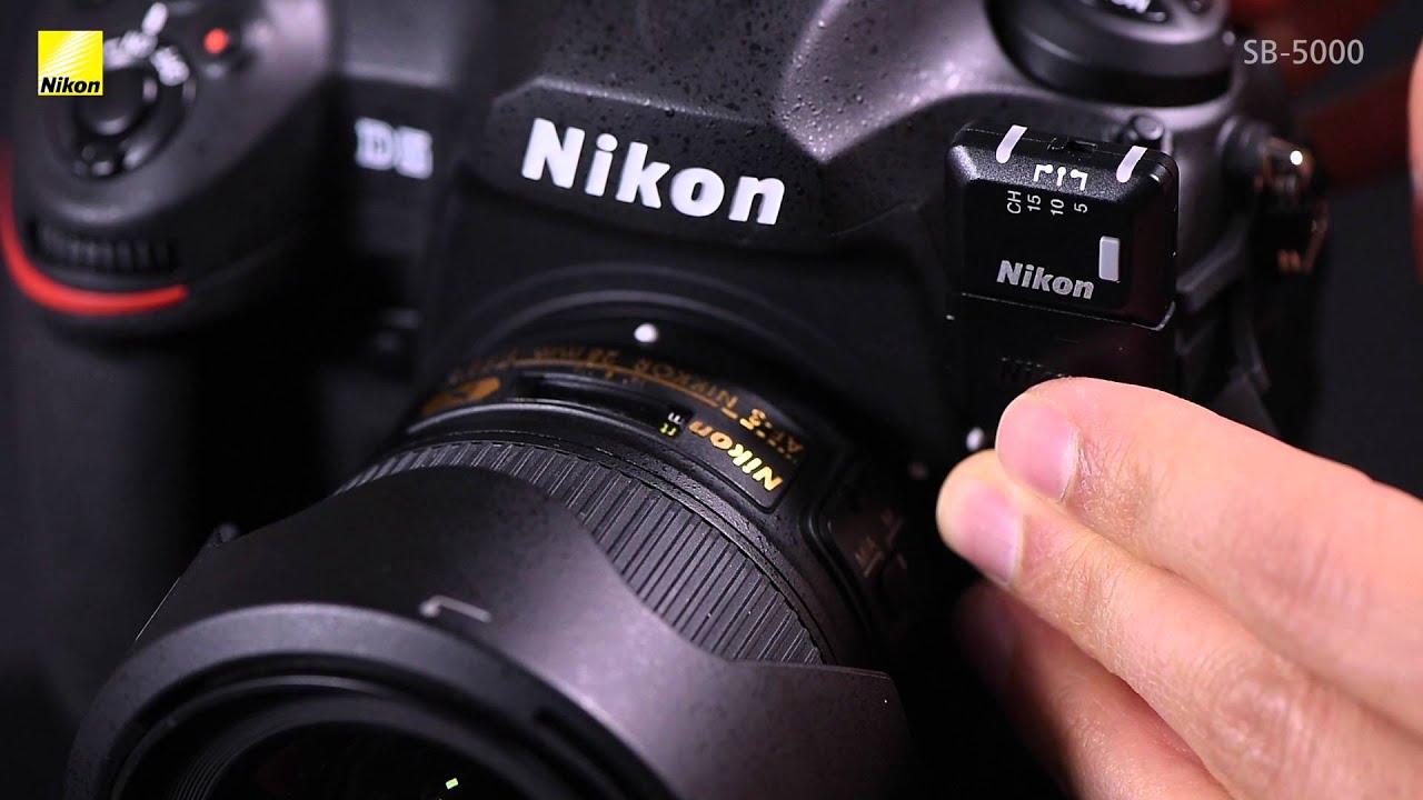 Présentation du flash SB-5000 - YouTube