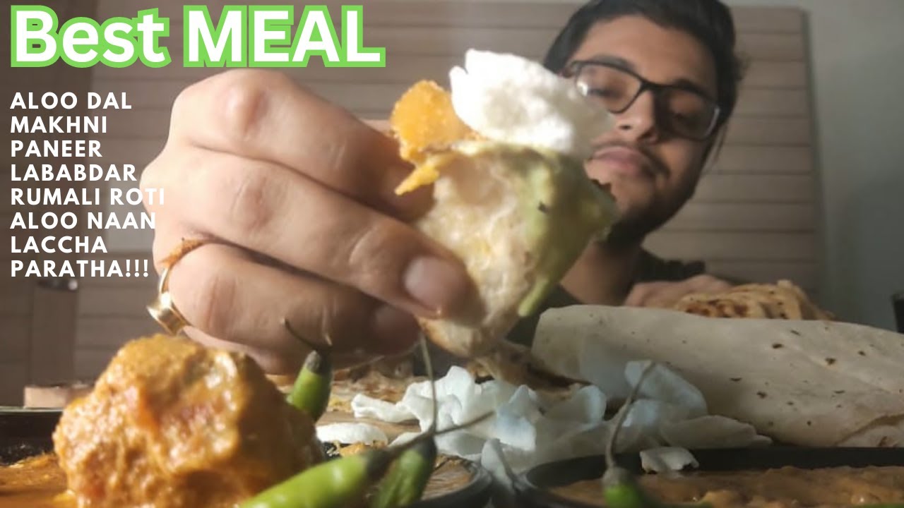BEST PANEER LABABDAR | LACCHA PARATHA | DUM ALOO | DAL MAKHNI | ALOO ...