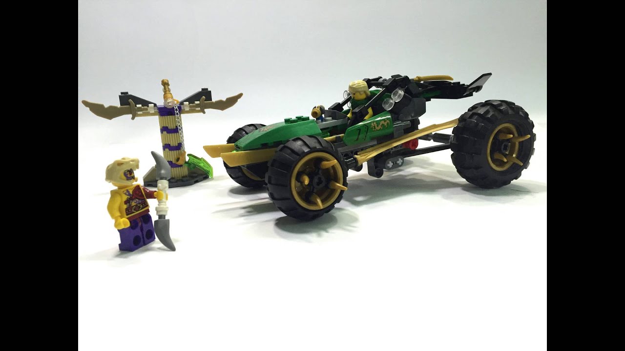 ninjago - lego ninjago - xe chien dau ninja xanh la - YouTube