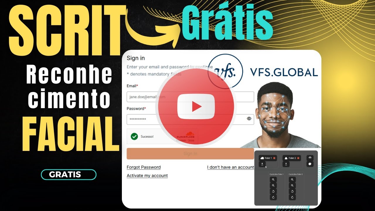 🔴 Script de Reconhecimento Facial para VFS (GRÁTIS!) | Método Atualizado🚀 - YouTube